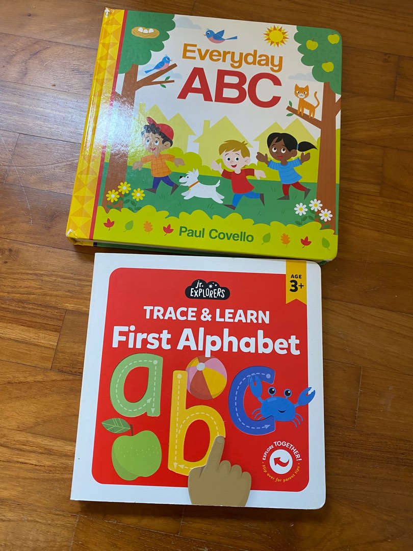 Everyday abc and trace & learn first alphabet, Hobbies & Toys, Books ...
