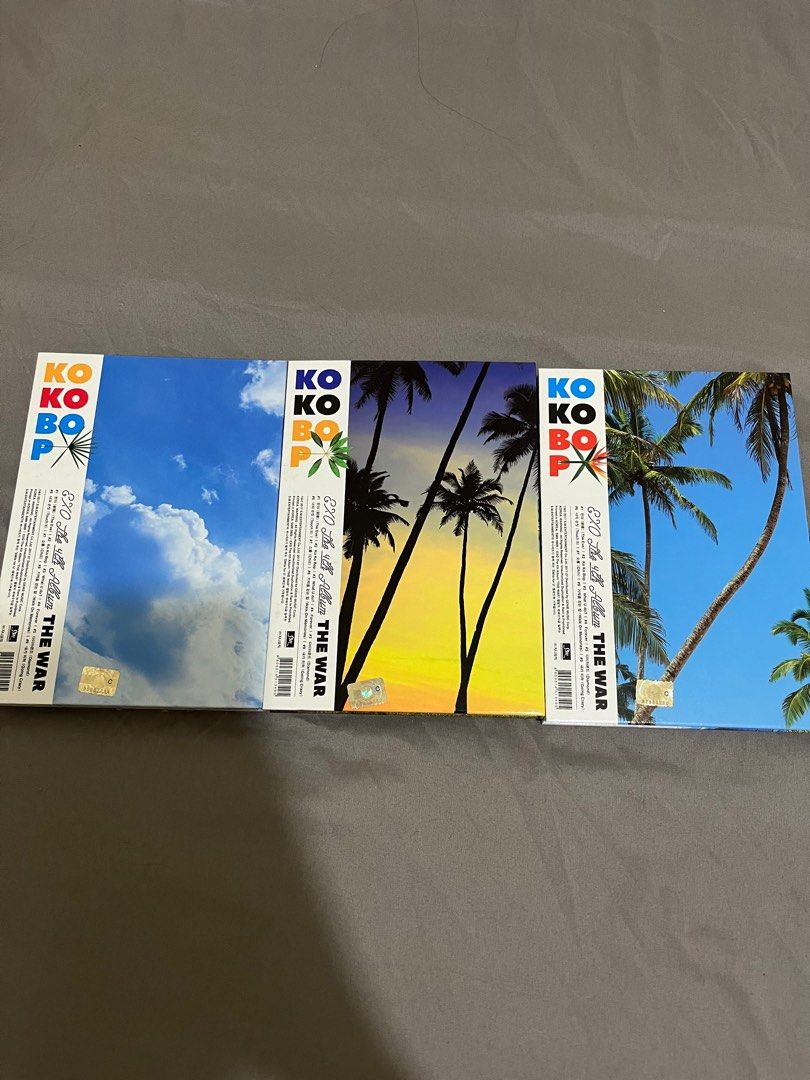 EXO KO KO BOP 空專 *3, 哩哩扣扣, 其他在旋轉拍賣