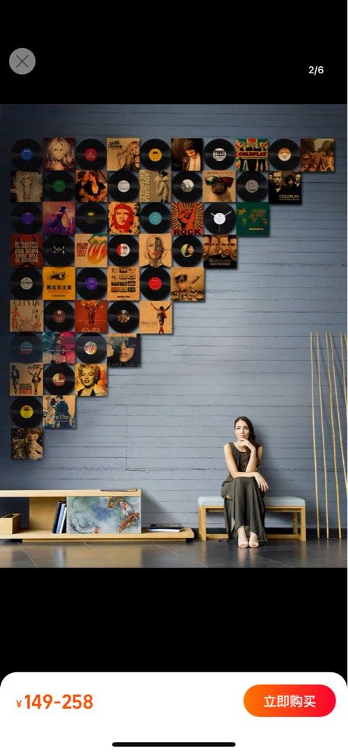 Fake CD and poster wall art, Furniture & Home Living, Home Decor, Wall ...