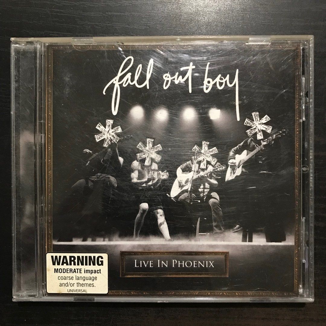 Fall Out Boy Live CD (Box Aus), Hobbies & Toys, Music & Media, CDs ...