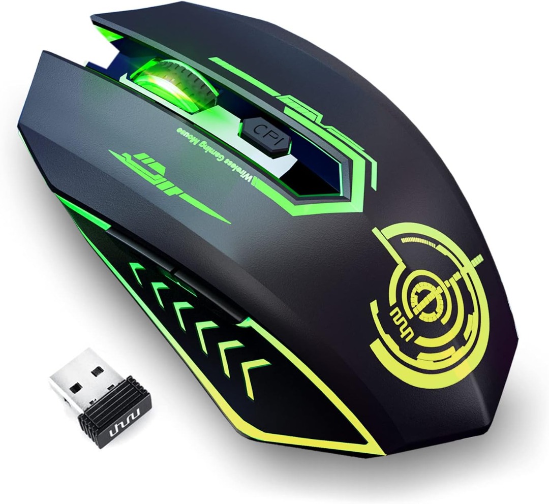 FIRE SALE! UHURU Wireless Gaming Mouse, Gaming Mice with 10000 DPI, 6 ...