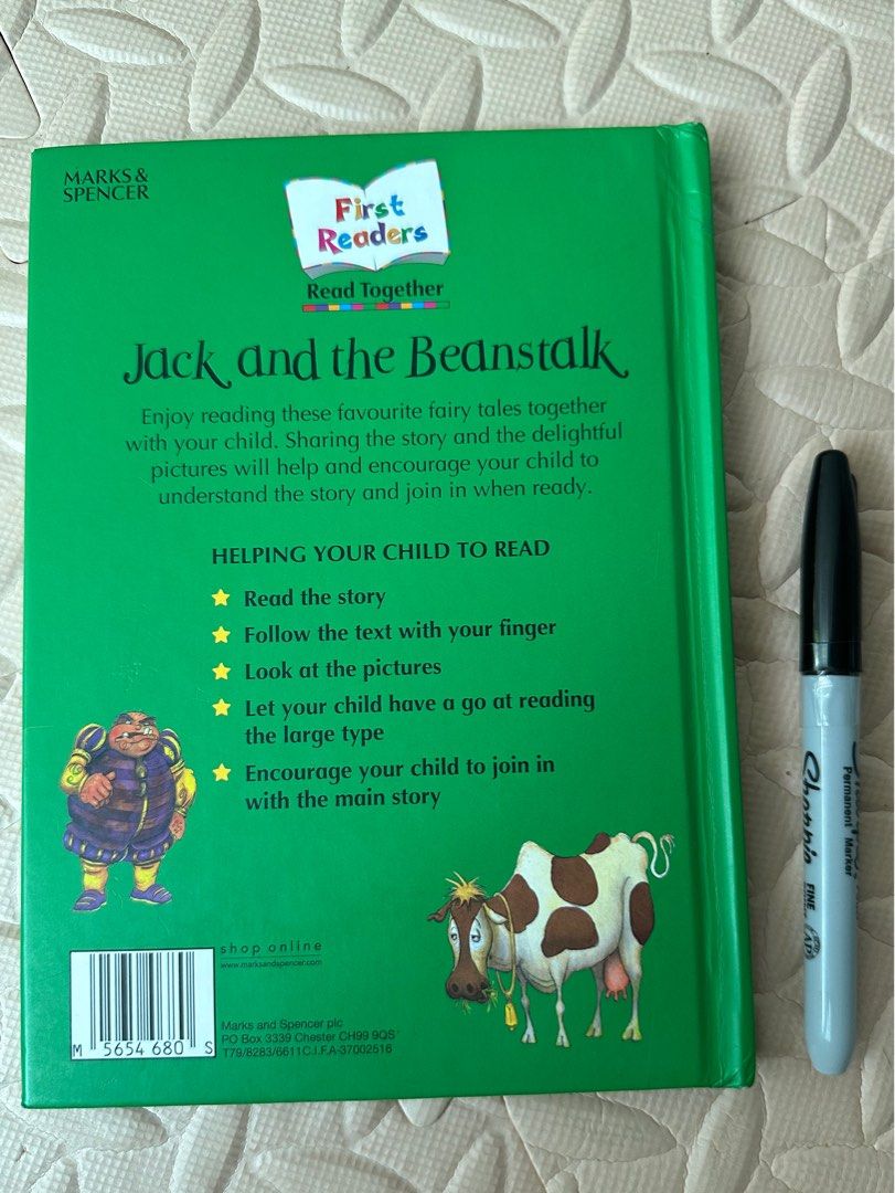 First Readers Jack and The Beanstalk, Hobbies & Toys, Books & Magazines ...