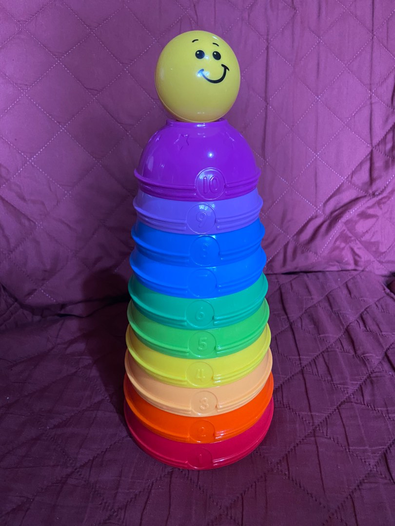 Fisher Price Stack and Roll Color Stacker, Babies & Kids, Infant ...