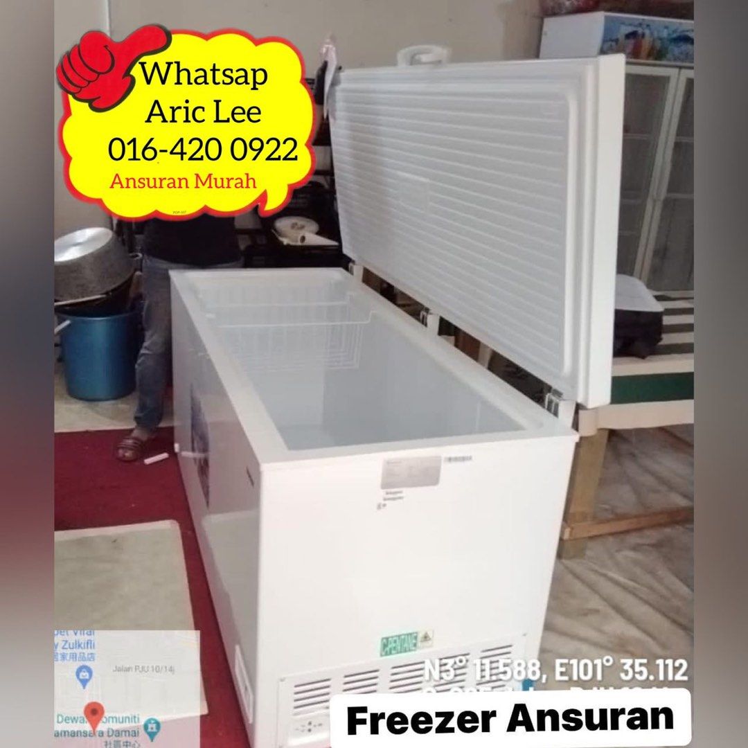 Freezer Ansuran Kedai, TV & Home Appliances, Kitchen Appliances ...
