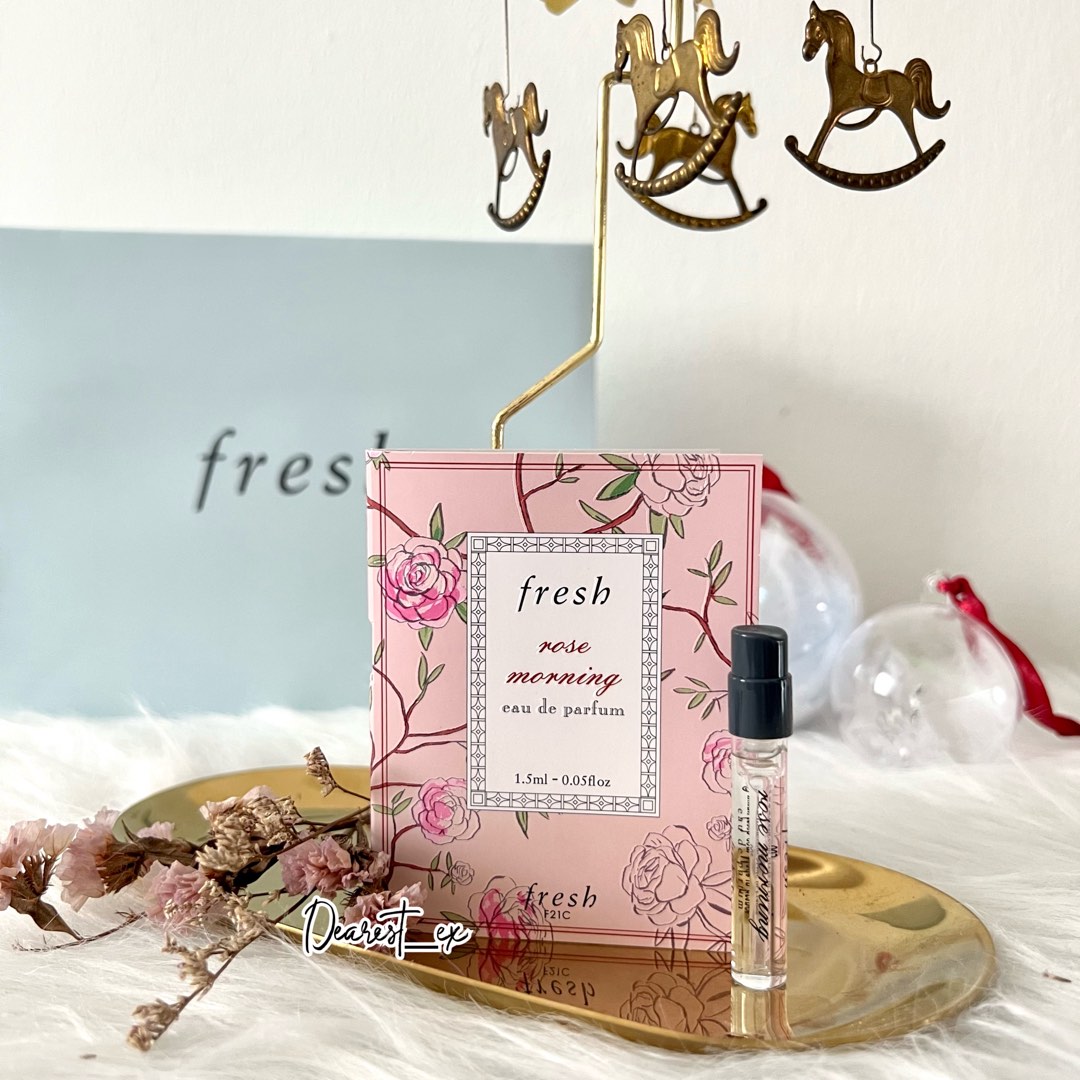 FRESH Rose Morning EDP Fragrance 1.5ml Perfume Vial, Beauty & Personal ...