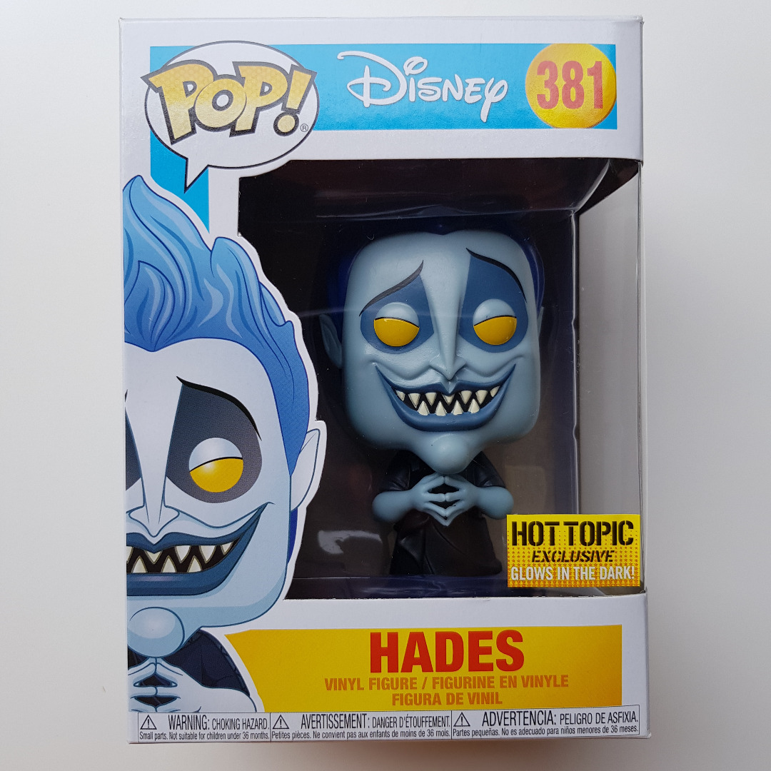Funko Pop! Hades (GITD), Hobbies & Toys, Toys & Games on Carousell