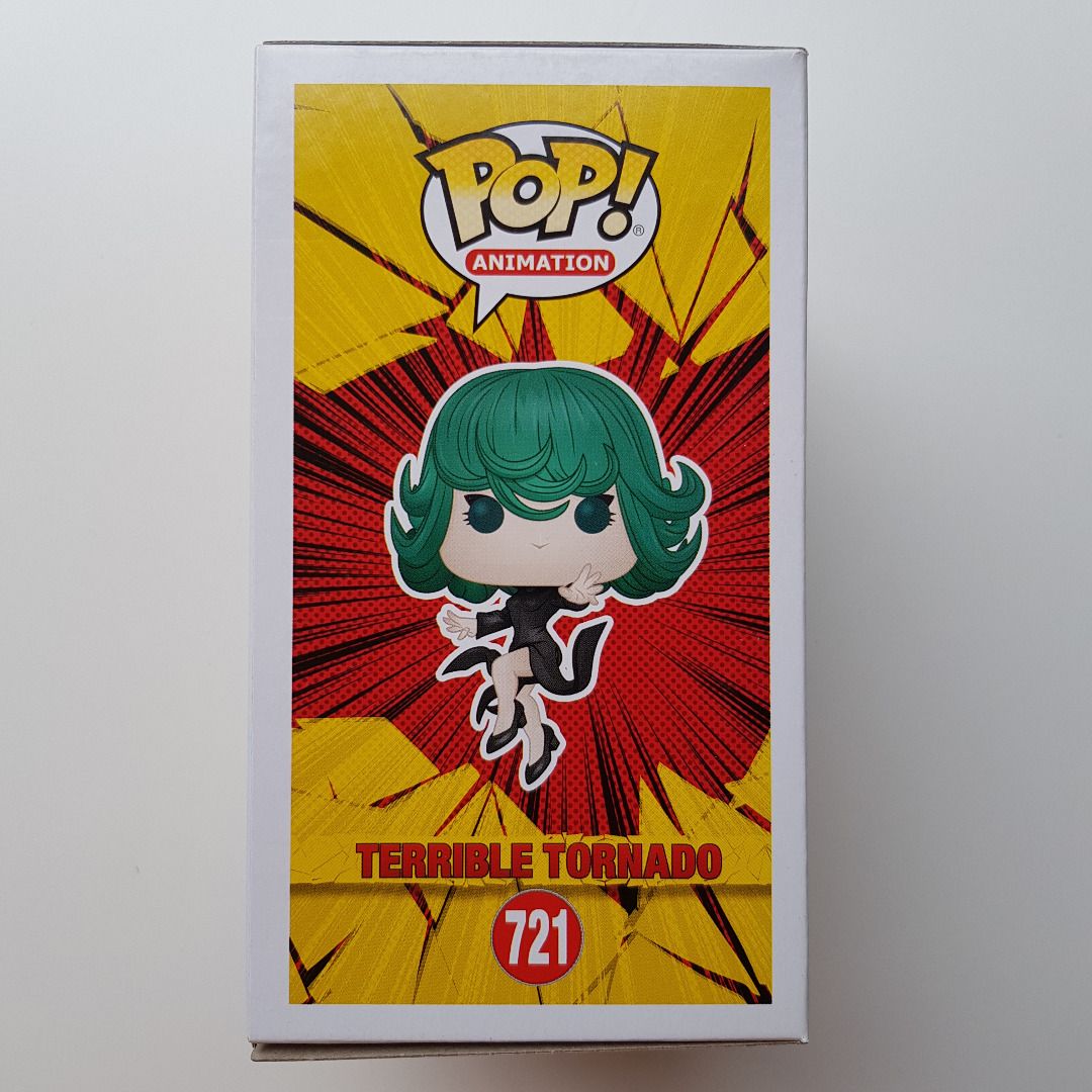 Funko Pop! Terrible Tornado (Glow Chase) - One Punch Man, Hobbies ...