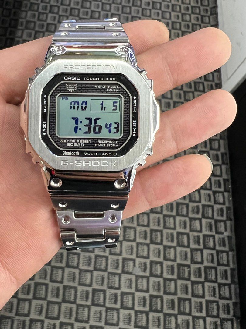 G SHOCK FULL METAL MADE IN JAPAN SOLAR GMW-B5000, Men's Fashion ...