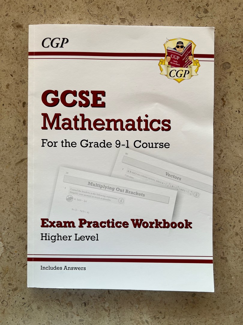 GCSE MATHS CGP WORKBOOKS( $60@1, $100@2), 興趣及遊戲, 書本 & 文具, 教科書 - Carousell