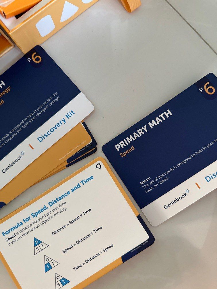 Geniebook math discovery kit P6 (2022), Hobbies & Toys, Books ...