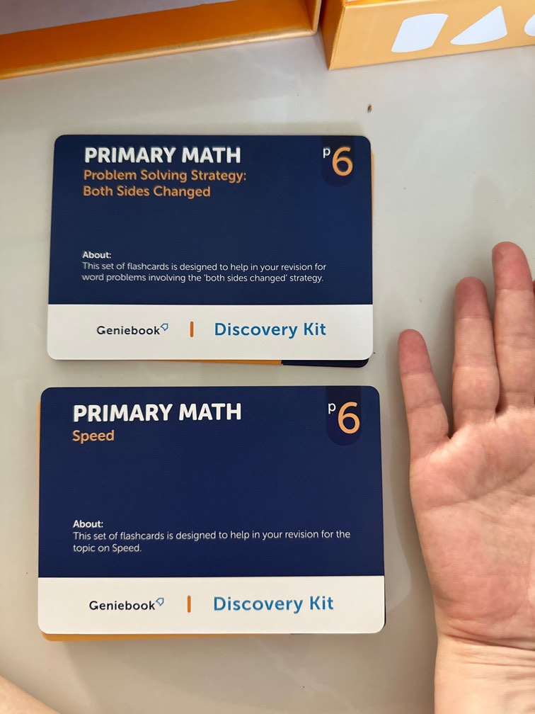 Geniebook math discovery kit P6 (2022), Hobbies & Toys, Books ...