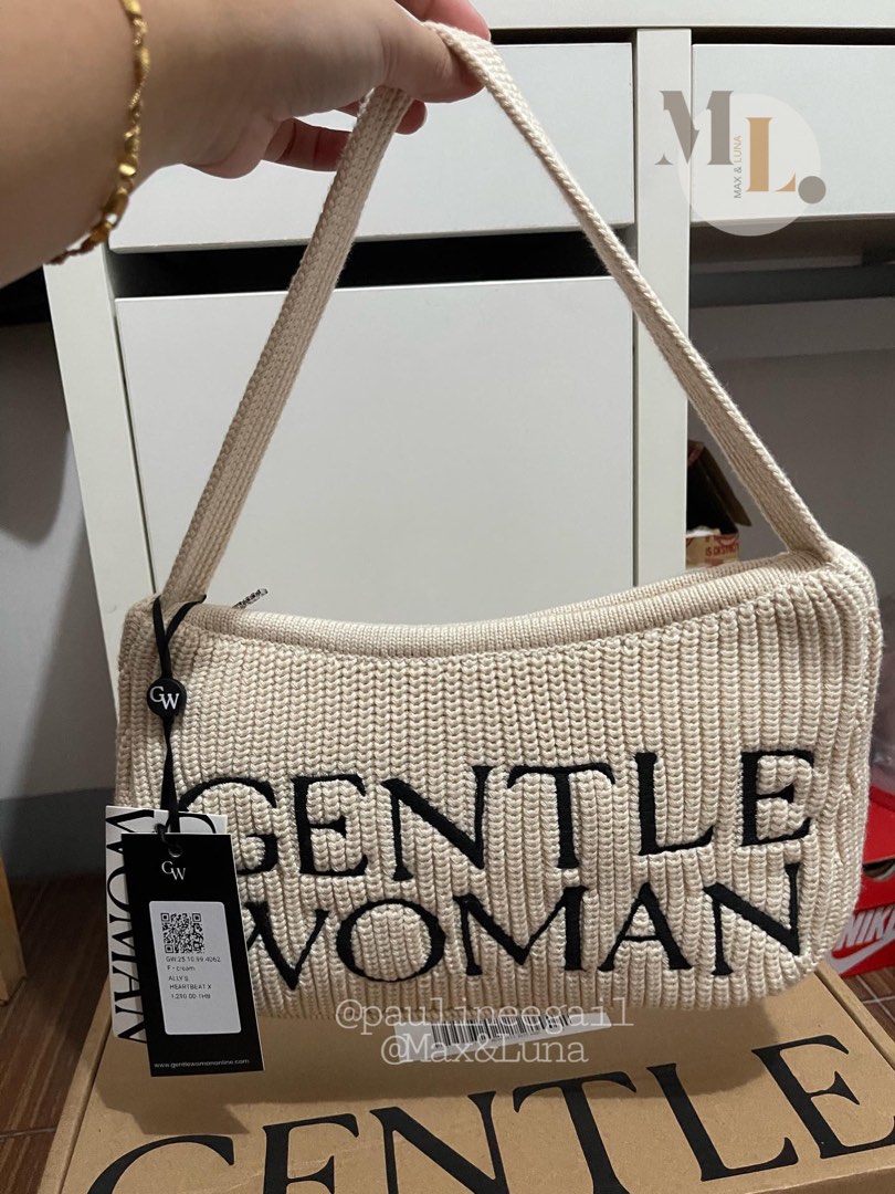 Gentle Woman Preppy Knit, Women's Fashion, Bags & Wallets, Shoulder ...