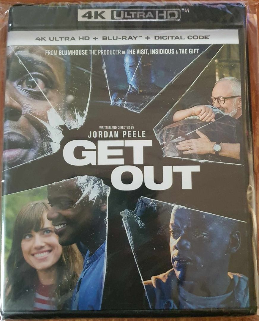 Get Out [4K Ultra HD + Bluray], Hobbies & Toys, Music & Media, CDs ...