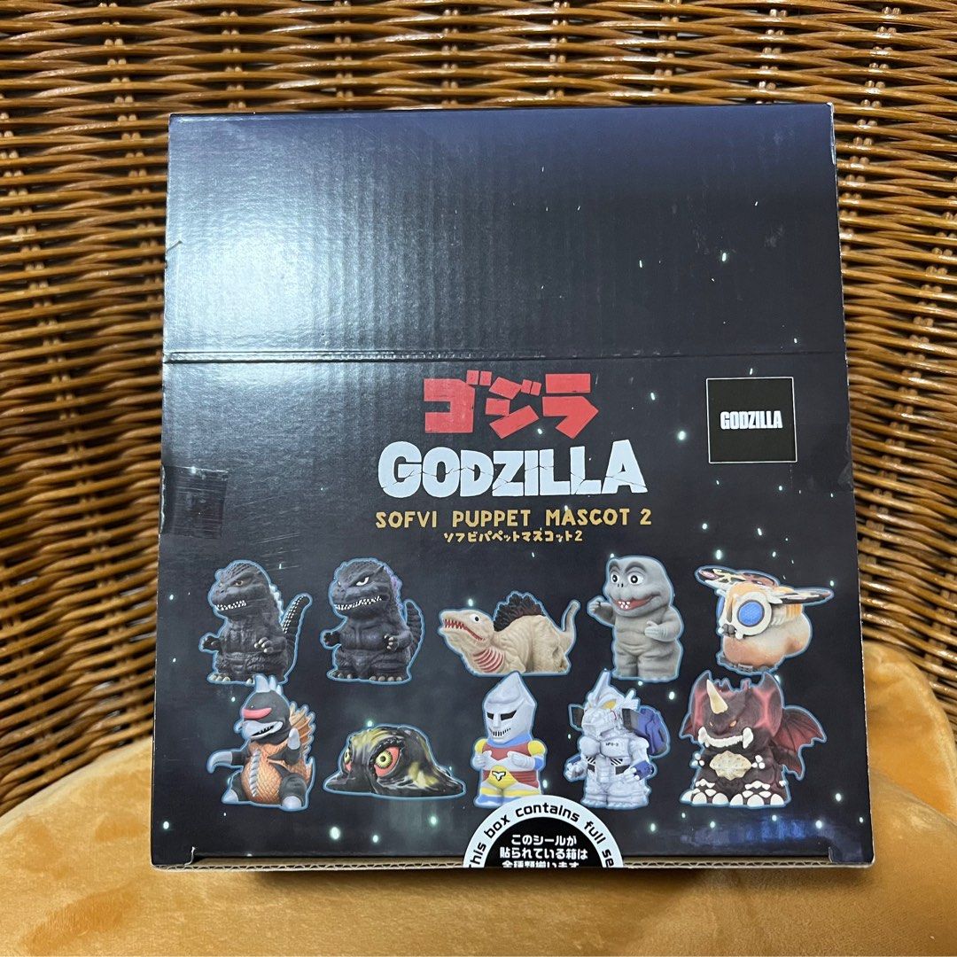 【現貨】Godzilla Sofvi puppet Mascot 2 哥斯拉 指頭公仔 原盒全套十隻, 興趣及遊戲, 玩具 & 遊戲類 - Carousell