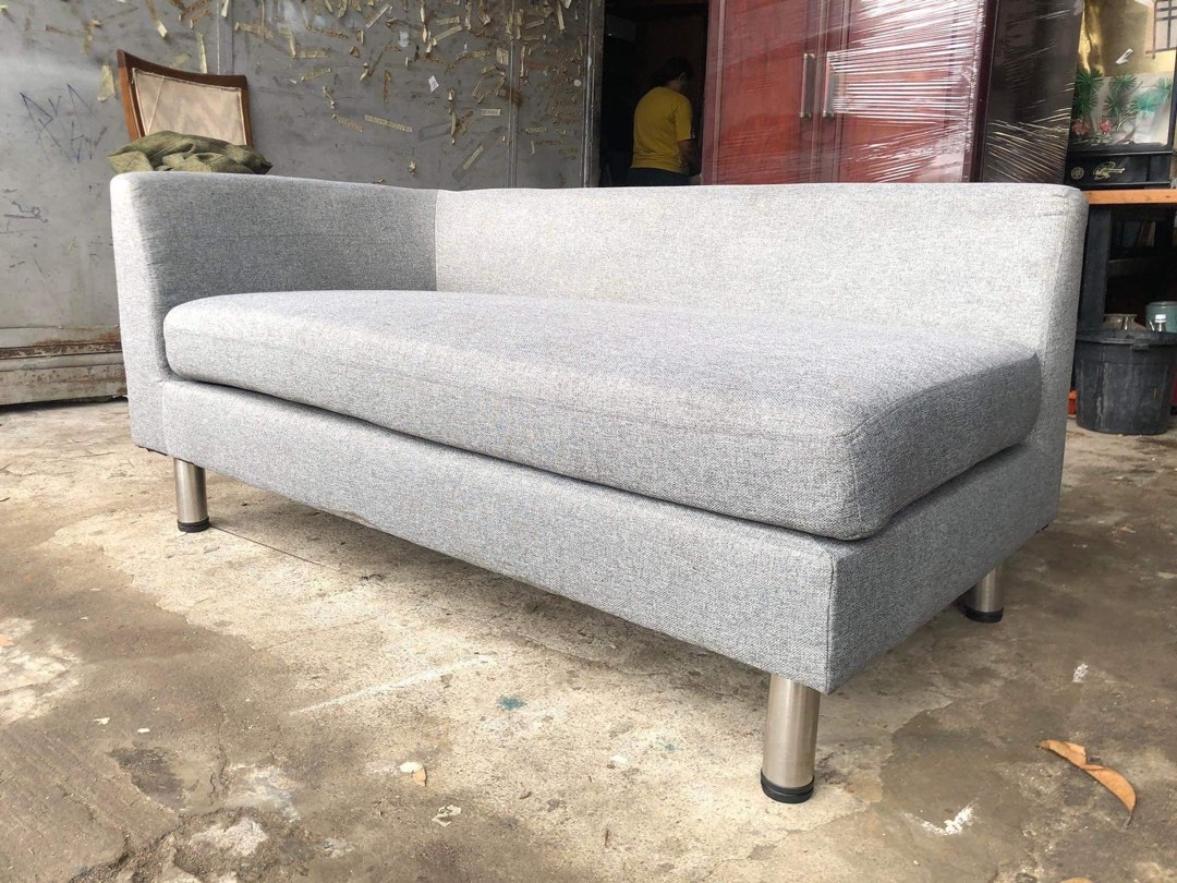 Gray corner sofa Japan surplus on Carousell