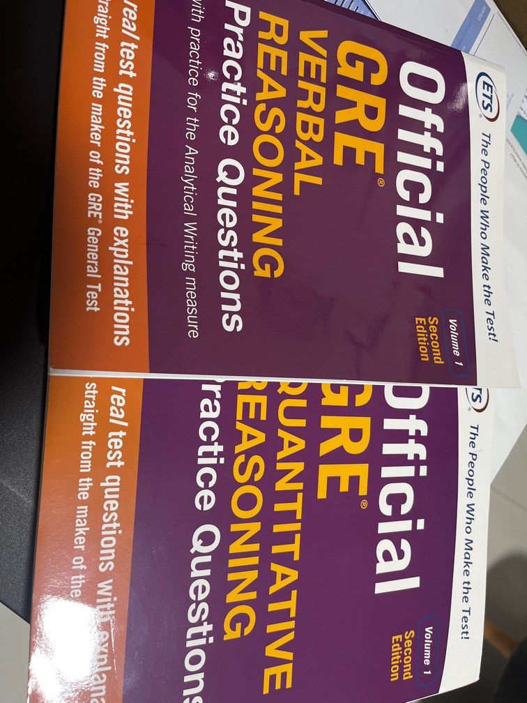 GRE assessment books, Hobbies & Toys, Books & Magazines, Assessment Books on Carousell