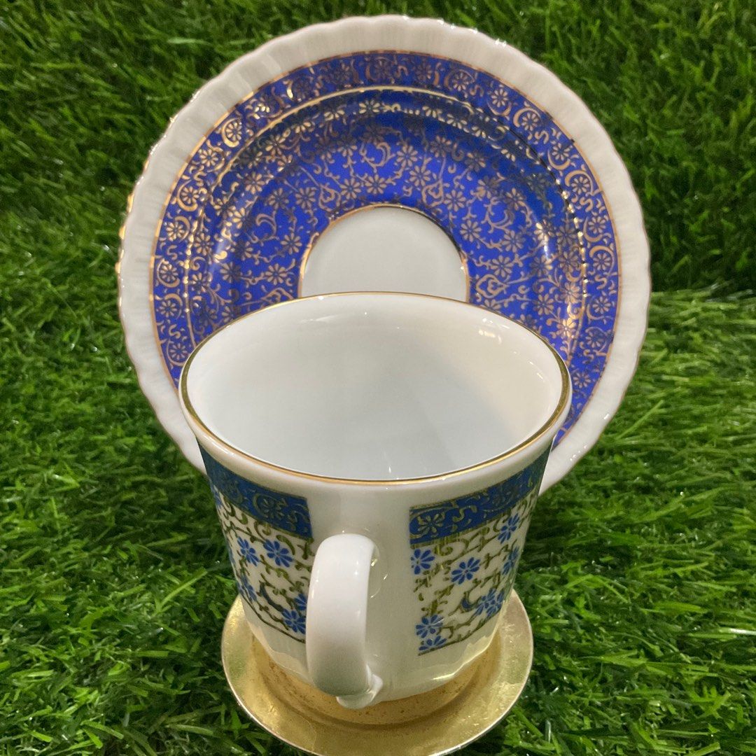 Gural Porselen Sert Porselen TS 10850 30117 Victorian Cobalt Blue Gold ...