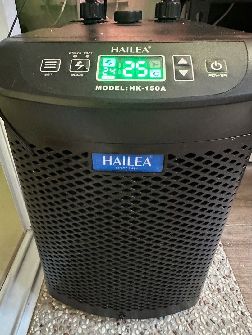 Hailea Aquarium Chiller HK-150A with external temperature probe, Pet ...
