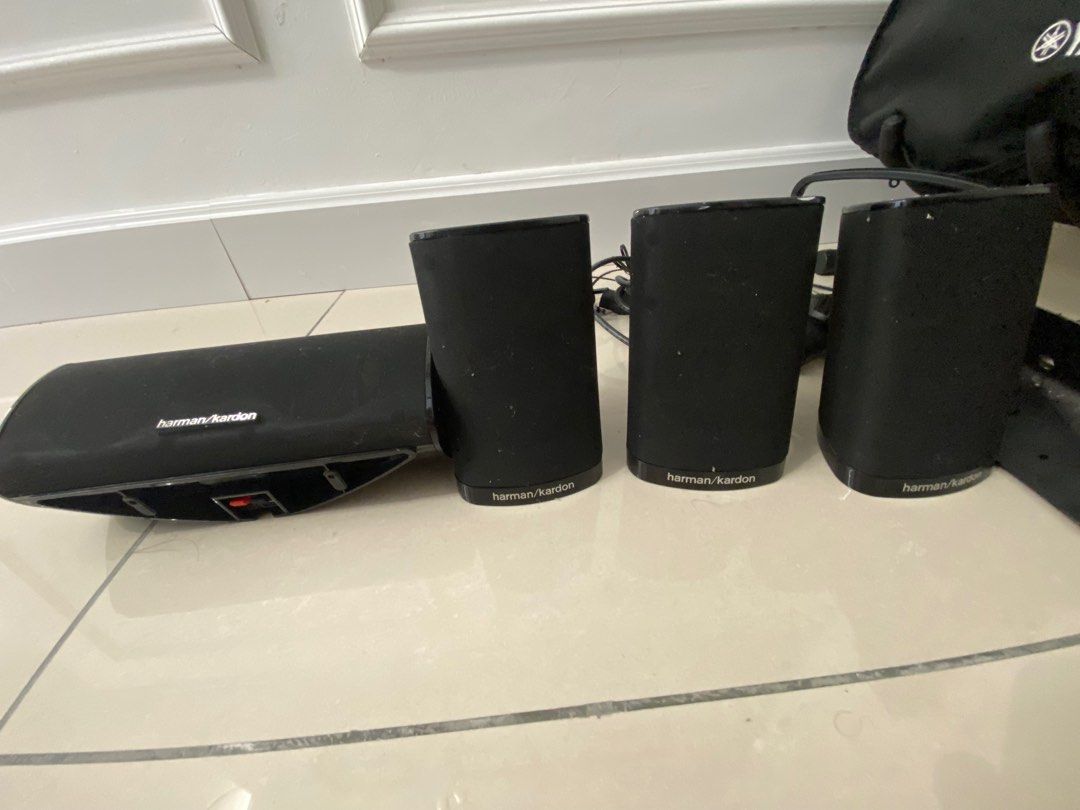 Harmon Kardon wall speaker 5pcs, Audio, Soundbars, Speakers & Amplifiers on Carousell