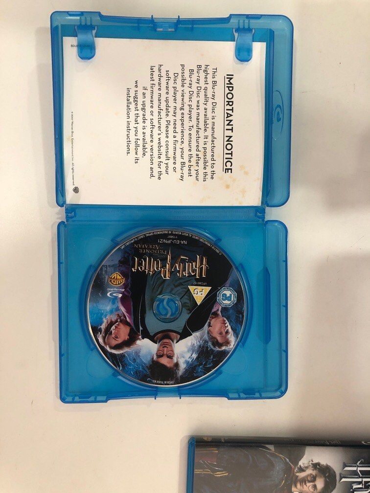 Harry Potter & The Prisoner of Azkaban : Original Blu Ray, Hobbies ...