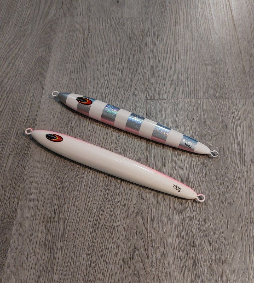 700g Heavy metal jigs, Sports Equipment, Fishing on Carousell