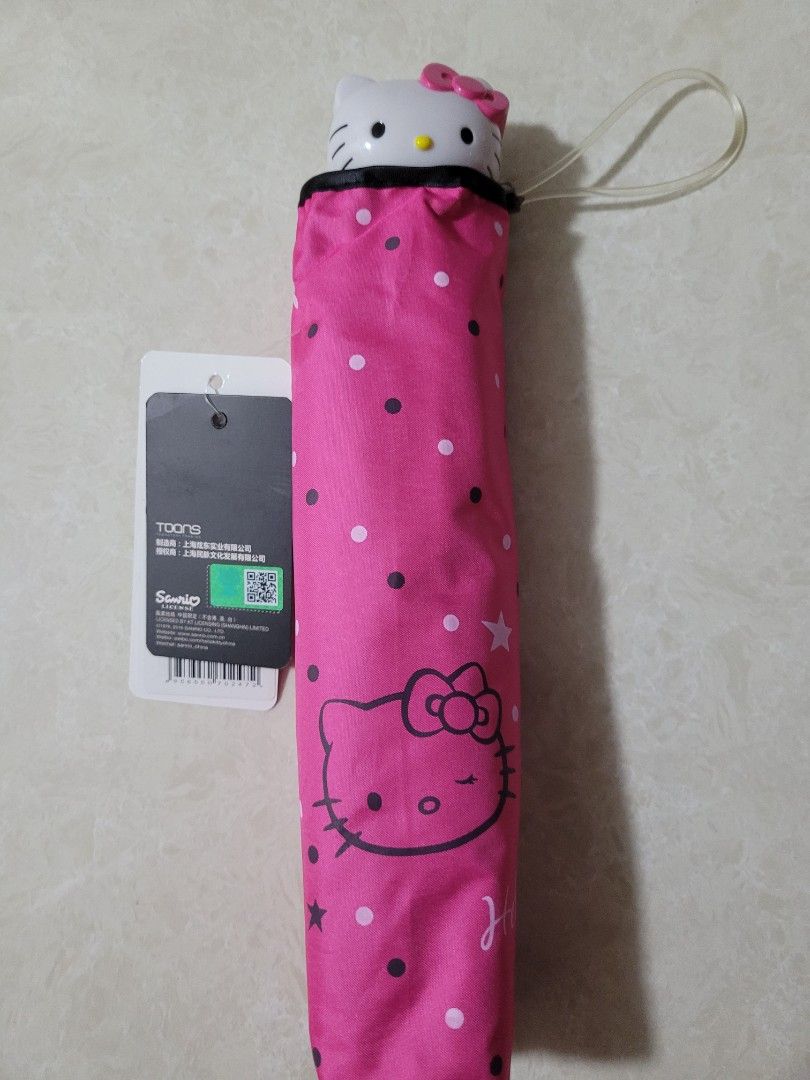 Hello kitty umbrella, Hobbies & Toys, Travel, Umbrellas on Carousell