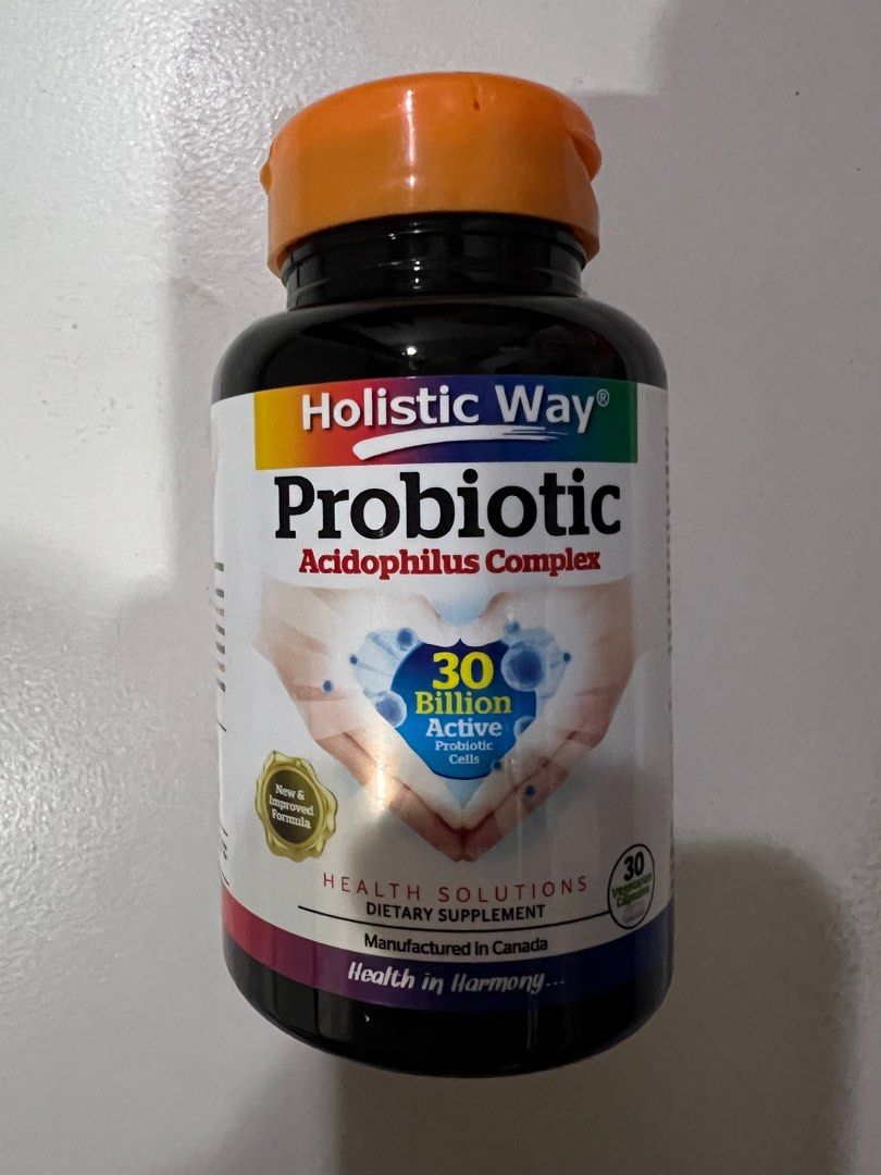 Holistic Way Probiotic 30 billion active probiotic cells, Health ...