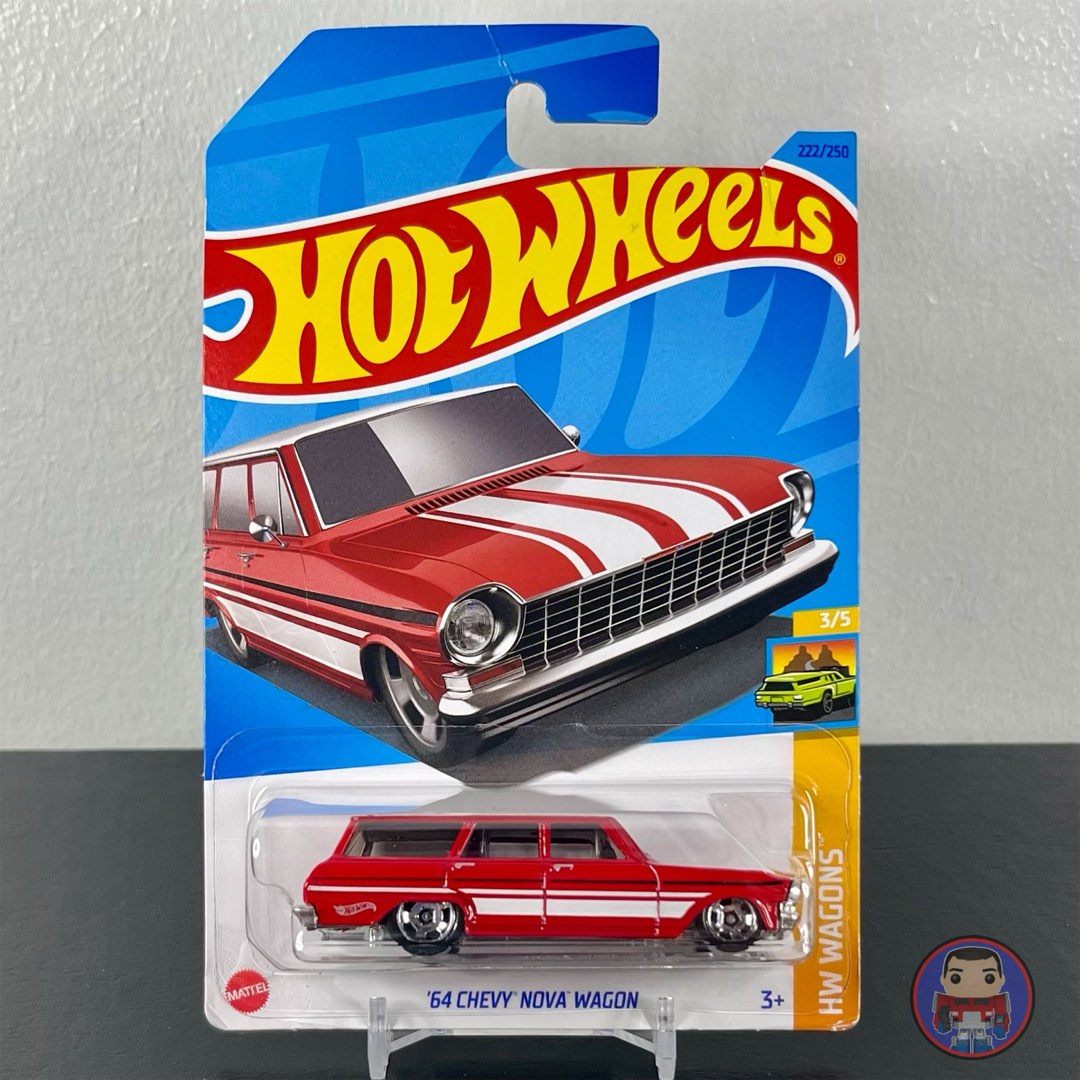 Hot Wheels ‘64 Chevy Nova Wagon (HW Wagons) 1:64 Scale Diecast Model Car, Hobbies & Toys, Toys ...