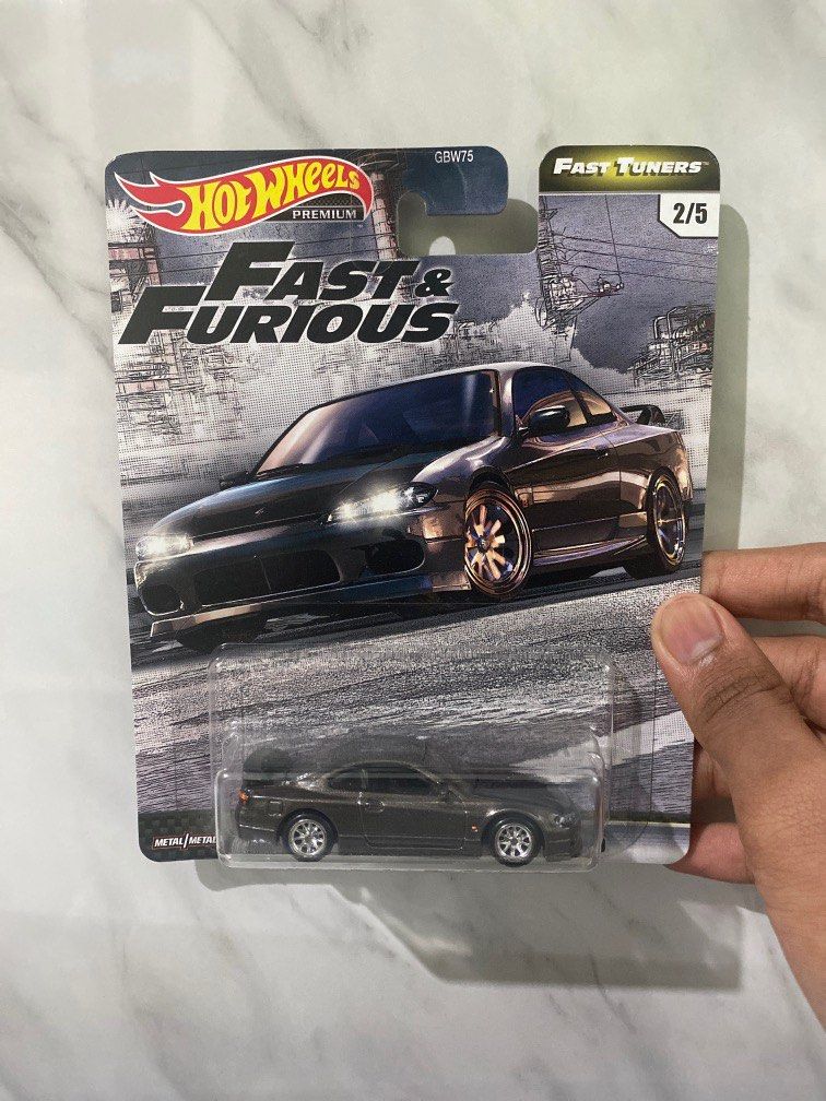 Hot Wheels Premium Fast and Furious , F&F Nissan Silvia S15 grey Fast Tuners, Hobbies & Toys ...