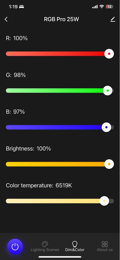 Hugger Smart App Aquarium LED Light 6700K For Aquatic Plants & Fish ...