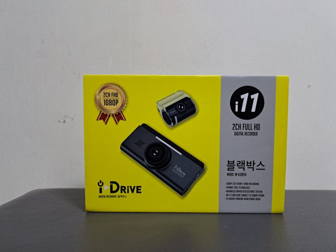 iDrive i11 2-Channel Full HD Front and Rear Camera (with direct power ...