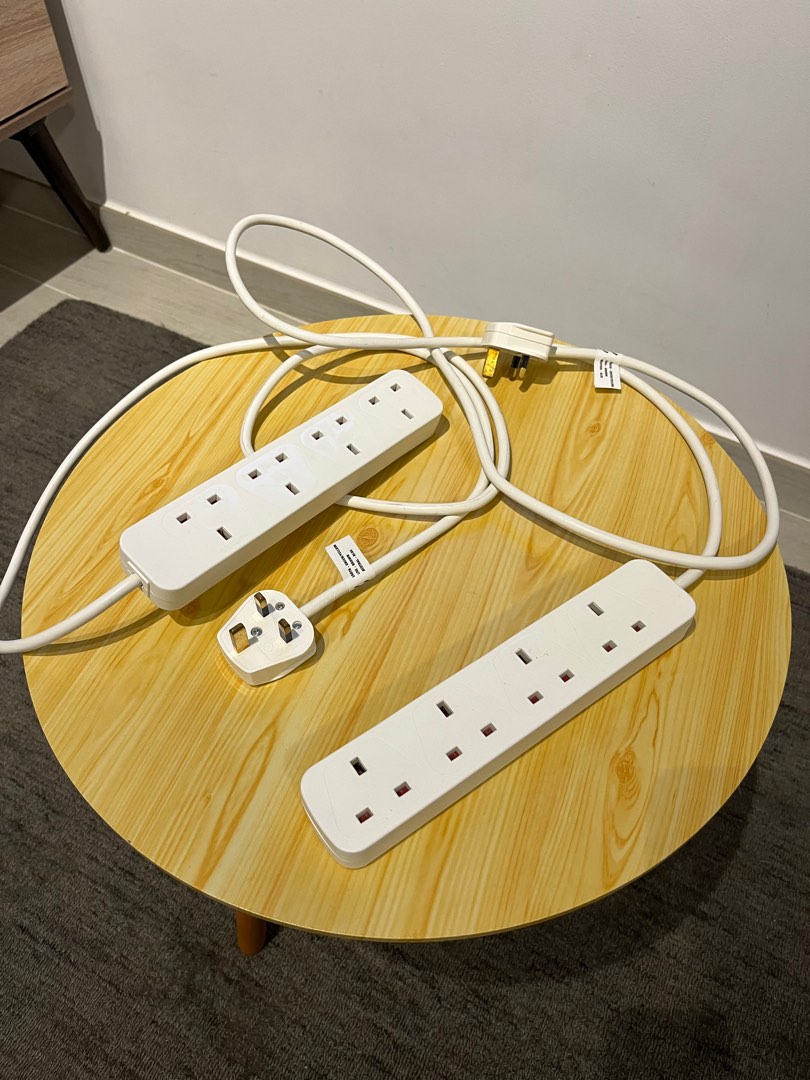 Ikea 4 way extension socket, TV & Home Appliances, Electrical, Adaptors ...