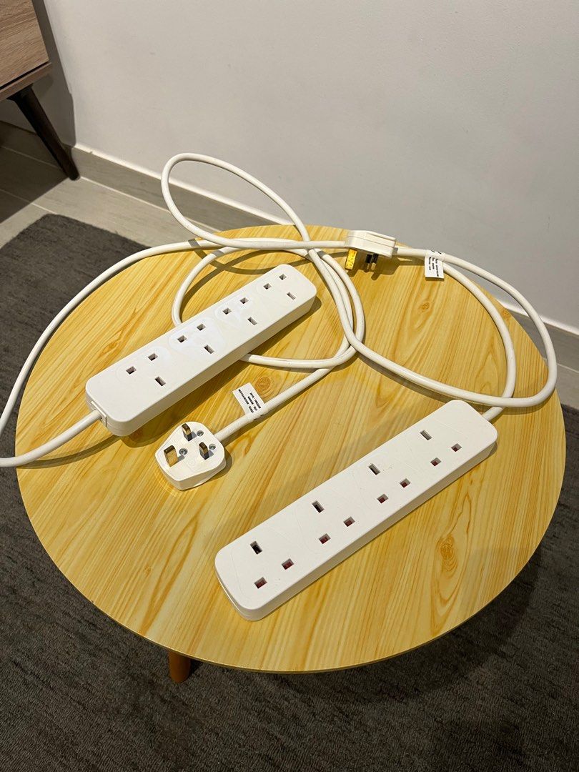 Ikea 4 way extension socket, TV & Home Appliances, Electrical, Adaptors ...