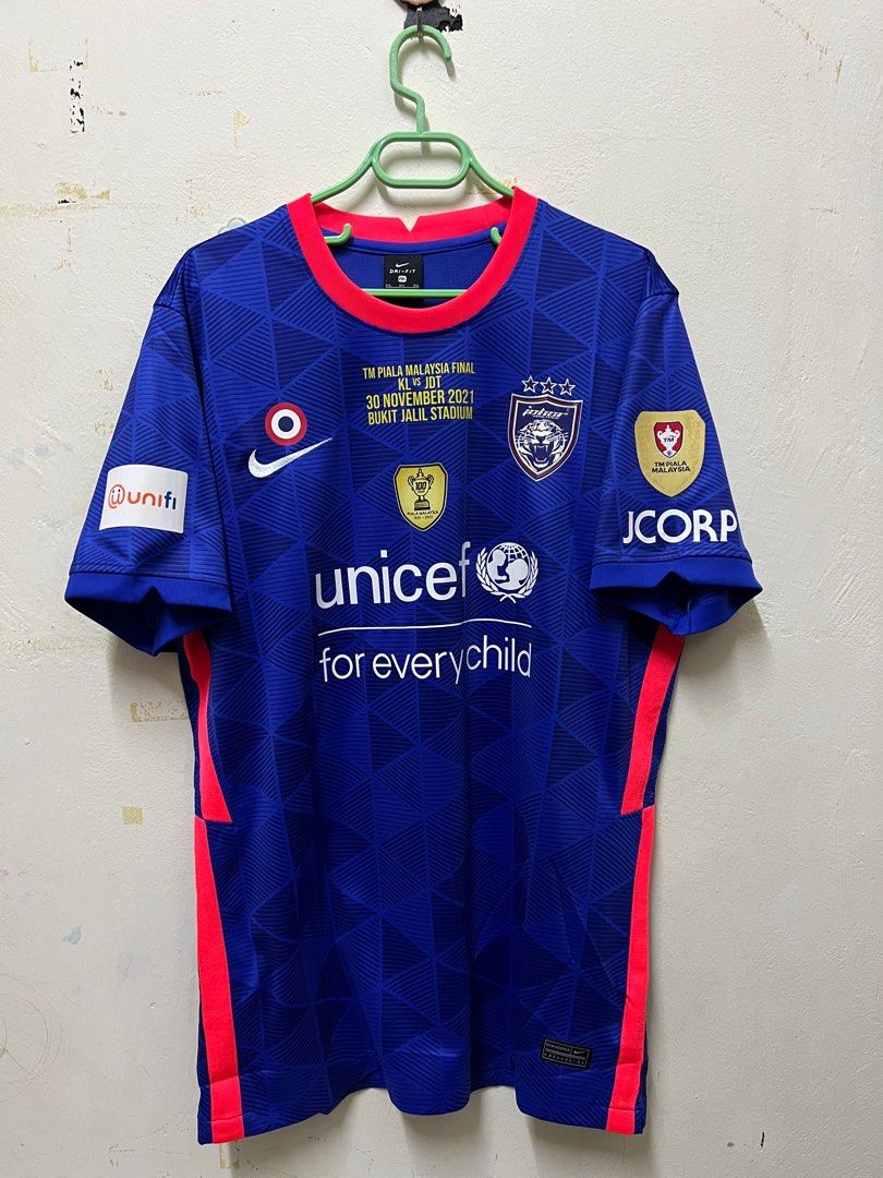 Jersey JDT 2021 player issue, Men's Fashion, Activewear on Carousell