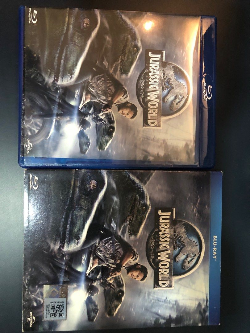 JURASSIC WORLD. Original Blu Ray DVD, Hobbies & Toys, Music & Media ...