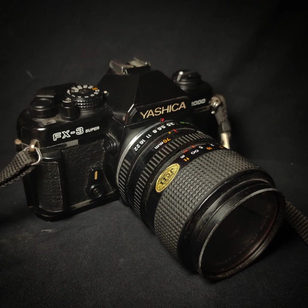 Kamera fotografi yashica jadul analog FX 3 super 2000 film kolektor foto, Fotografi di Carousell
