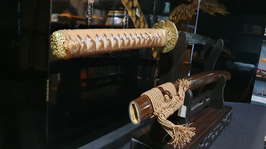 KATANA IN T10 (DOUBLE FULLER) **MANUALLY DULLED VERSION AND FOR DISPLAY ...