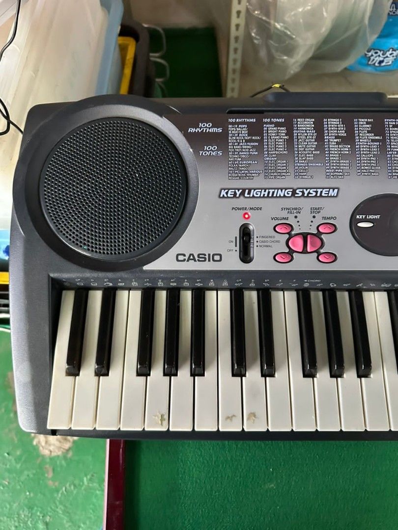 Keyboard Casio LK 35, Hobbies & Toys, Music & Media, Musical ...