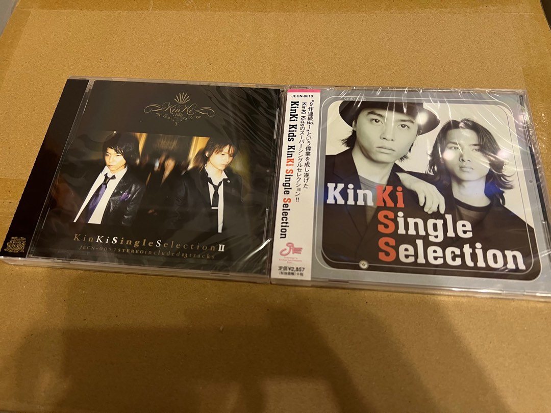 「全新」KinKi Kids Single Selection CD 日版 通常盤, 興趣及遊戲, 音樂、樂器 & 配件, 音樂與媒體 - CD 及 DVD - Carousell