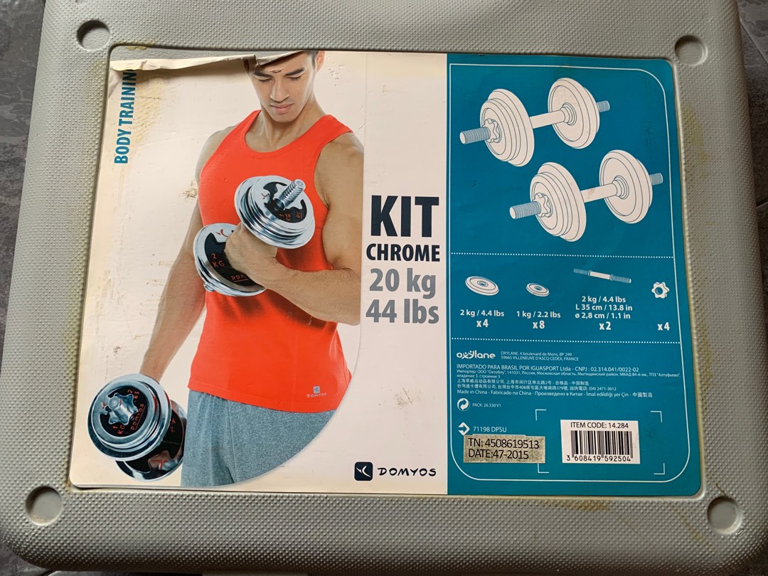 kit body training domyos 20 kg, Sports Equipment, Exercise & Fitness ...