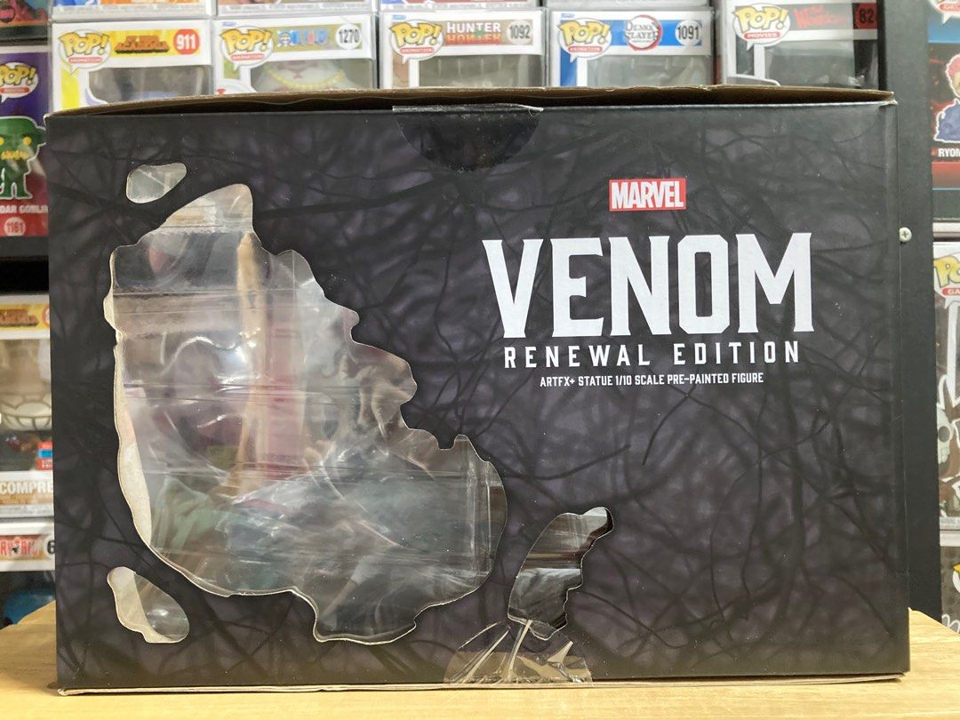 Kotobukiya Marvel Venom Renewal Edition 1/10 Painted Scale Figure (With ...