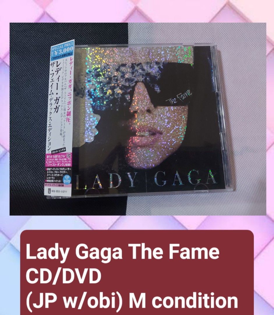 Lady Gaga The Fame CD/DVD (with obi unsealed), Hobbies & Toys, Music ...