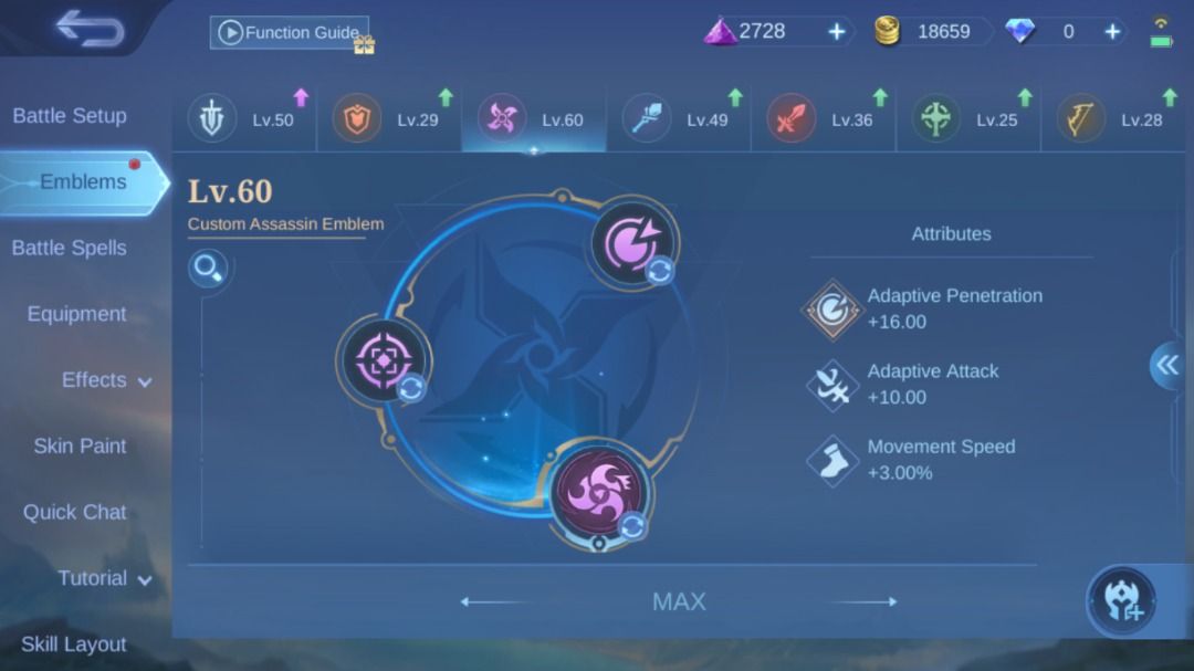 LIGHTBORN FANNY, V.E.N.O.M HARLEY, KOF KARINA, SMURF MOBILE LEGENDS ...