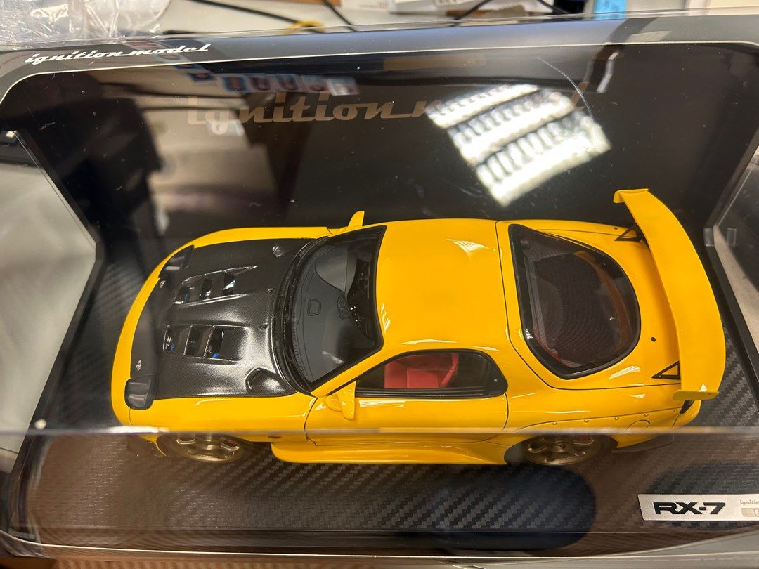 Limited 140 ignition model IG 2228 1/18 Mazda 萬事得 RX-7 FD3S 頭文字D 高橋啟介 RX7 同款, 興趣及遊戲, 玩具 & 遊戲類 ...