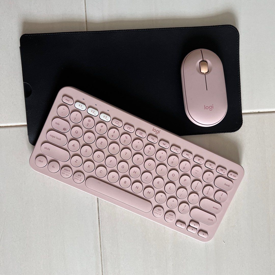 Logitech SET Wireless Keyboard + Mouse // K380 + M350, Computers & Tech ...