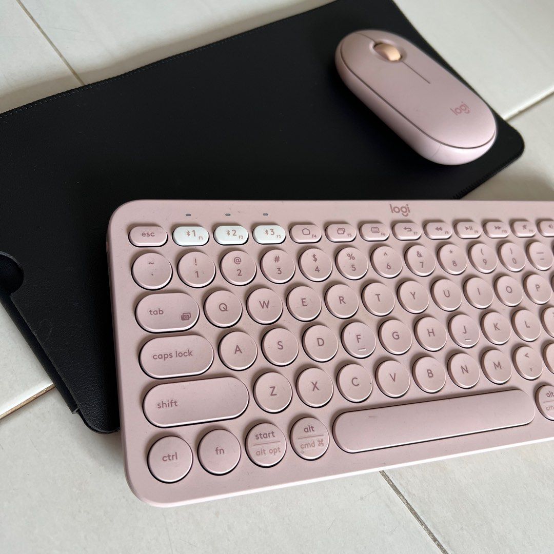 Logitech SET Wireless Keyboard + Mouse // K380 + M350, Computers & Tech ...