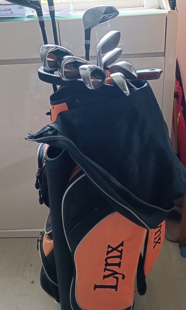Lynx Fury Golf Set, Sports Equipment, Sports & Games, Golf on Carousell