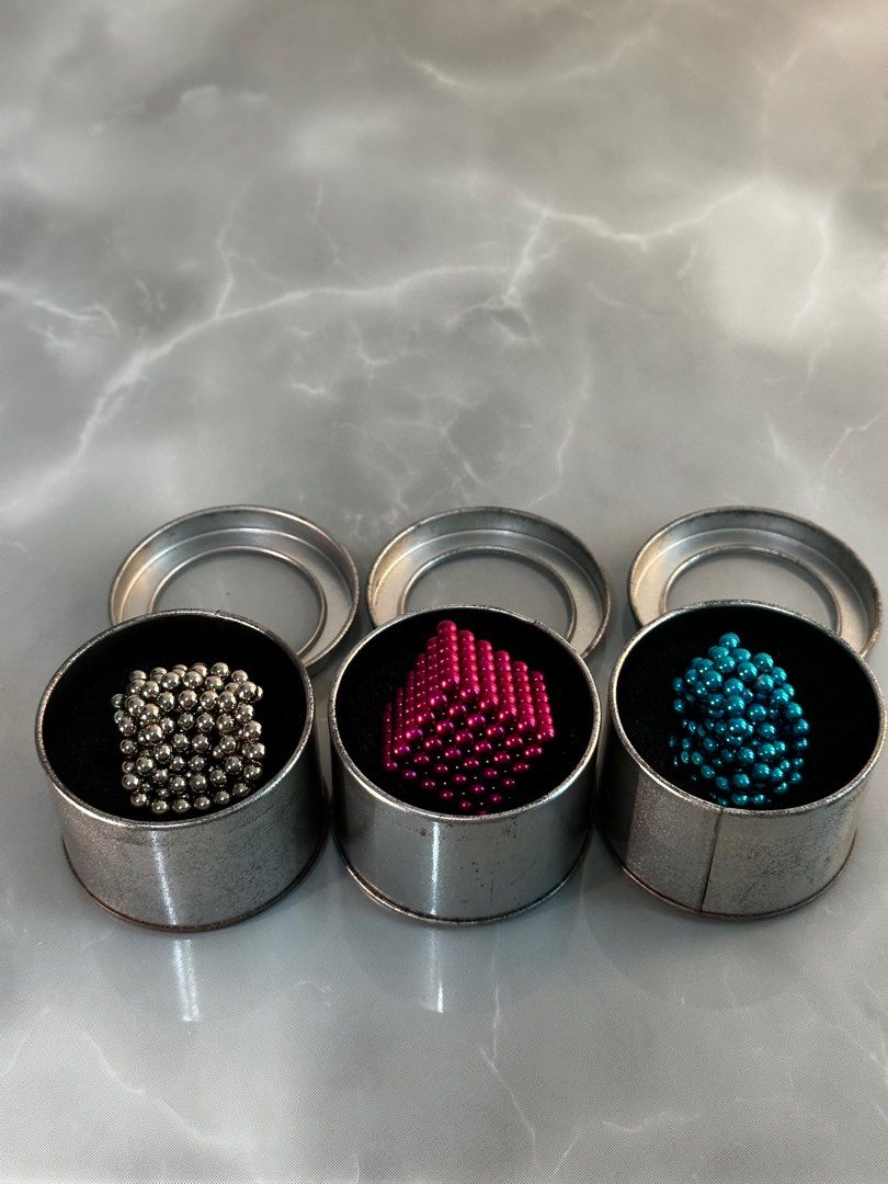 Magnetic Cube bearing toy, Hobbies & Toys, Toys & Games on Carousell