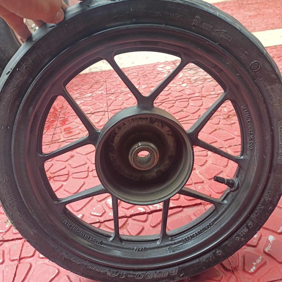 Mags for Honda Click, Car Parts & Accessories, Mags and Tires on Carousell