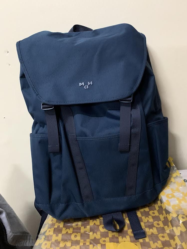 MAH BACKPACK BLACK BLUE 17 L, Men's Fashion, Bags, Backpacks on Carousell